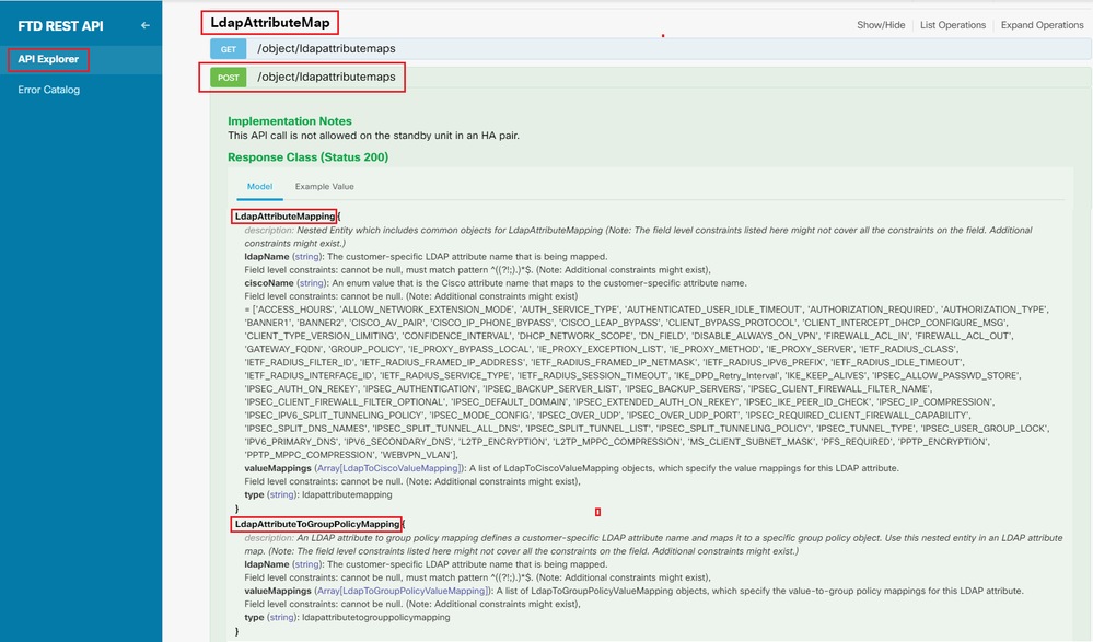 Fdmによって管理されるftdでのravpnのldap属性マップの構成 Cisco