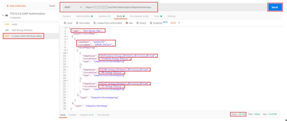 Fdmによって管理されるftdでのravpnのldap属性マップの構成 Cisco