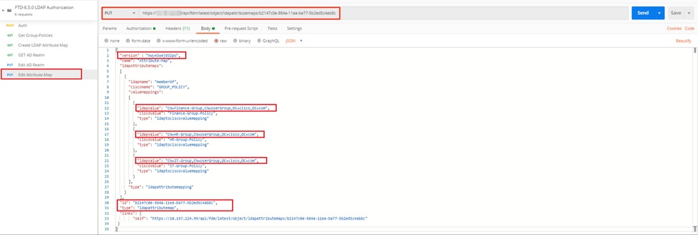 Fdmによって管理されるftdでのravpnのldap属性マップの構成 Cisco