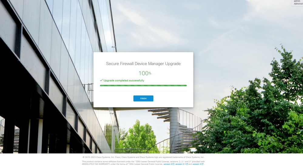 Actualización De Secure Firewall Threat Defence Fusible Firewall Device
