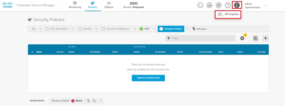Configurer une règle de contrôle d'accès basée sur le temps sur FDM ...