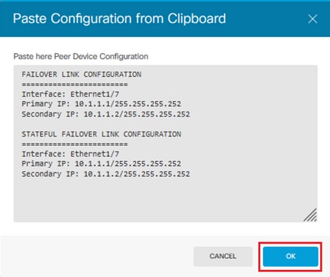 使用FDM配置FTD高可用性 - Cisco