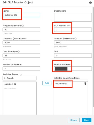 Redundante data-interface implementeren in Azure FTD beheerd met CD-FMC ...