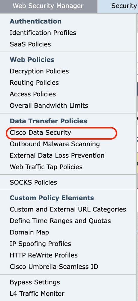 在Secure Web Appliance中配置自定義URL類別 - Cisco