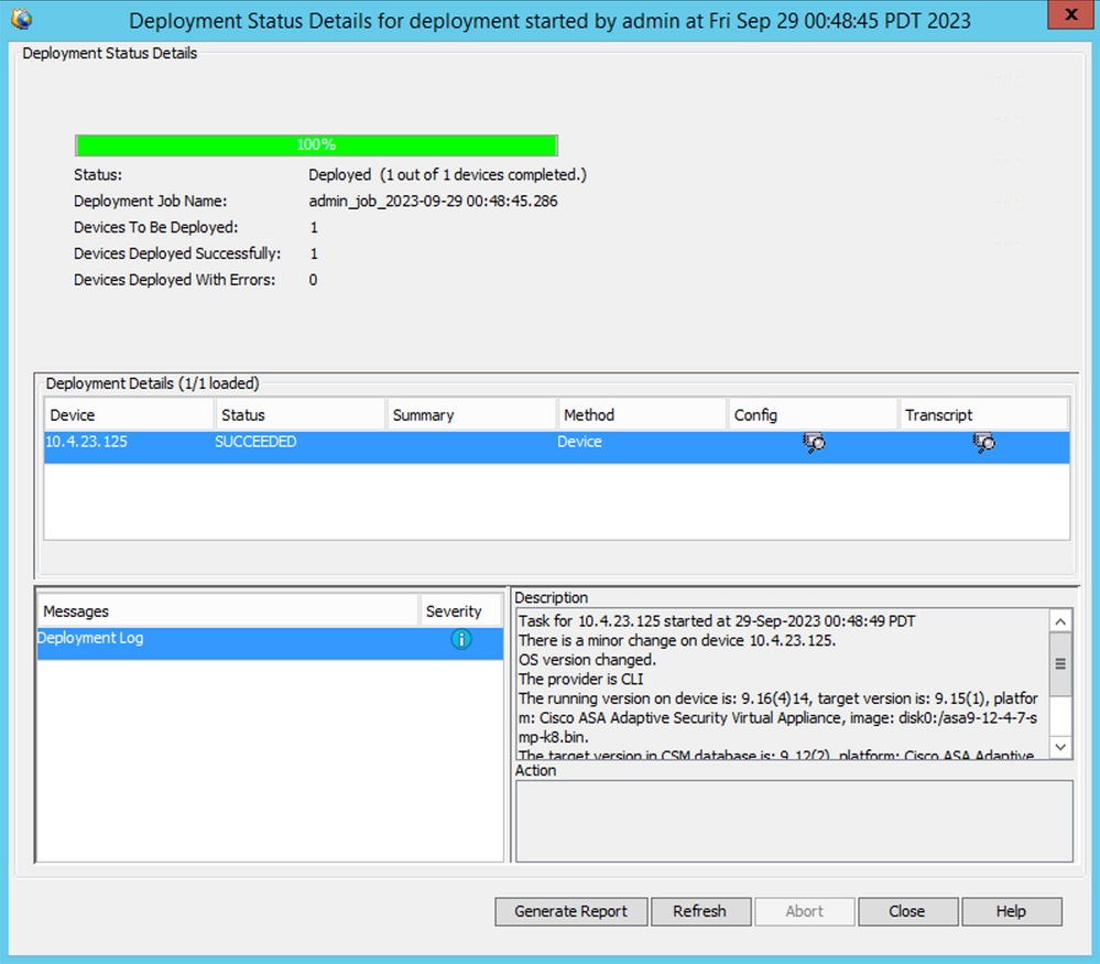 Ejemplo de implementación de CSM en ASA - Cisco