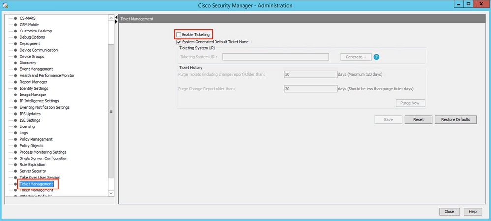 Ejemplo de implementación de CSM en ASA - Cisco