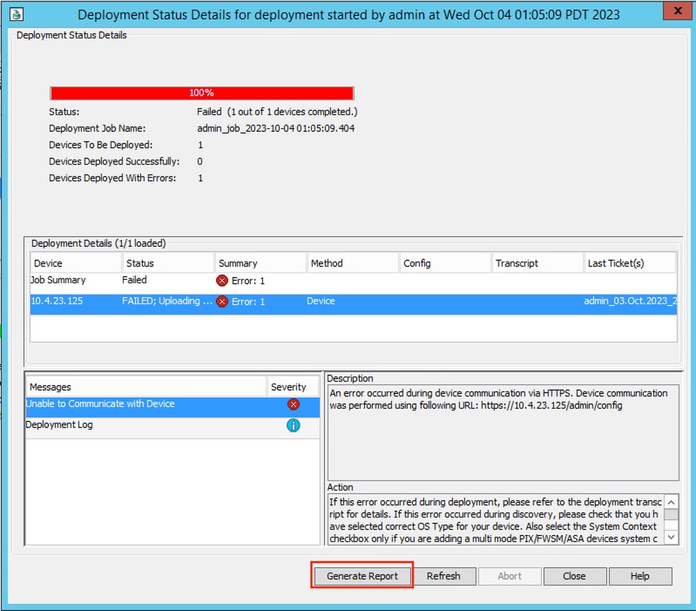 Ejemplo de implementación de CSM en ASA - Cisco