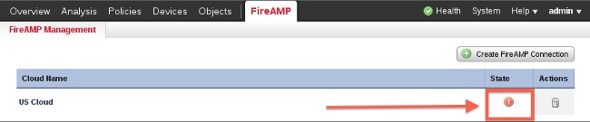 FireSIGHT Management Center에서 AMP를 사용하여 연결 및 등록 문제 해결 - Cisco