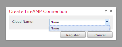 FireSIGHT Management Center에서 AMP를 사용하여 연결 및 등록 문제 해결 - Cisco
