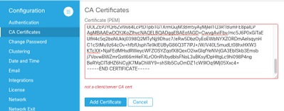 O aplicativo Threatgrid não aceita certificado CA - Cisco