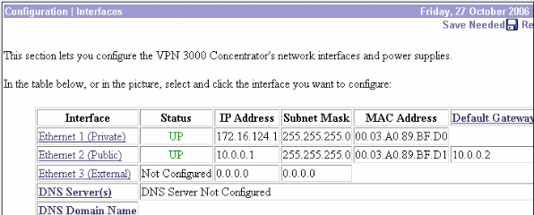 사용자 인증 및 어카운팅 컨피그레이션에 Radius를 사용하는 Windows용 Vpn 3000 Concentrator와 Vpn