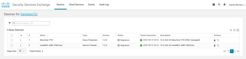 使用安全防火牆72版配置cisco Xdr並對其進行故障排除 Cisco