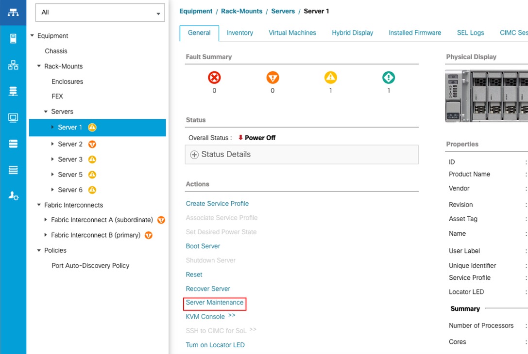 독립형 모드로 통합 UCS C-Series 서버 구성 - Cisco