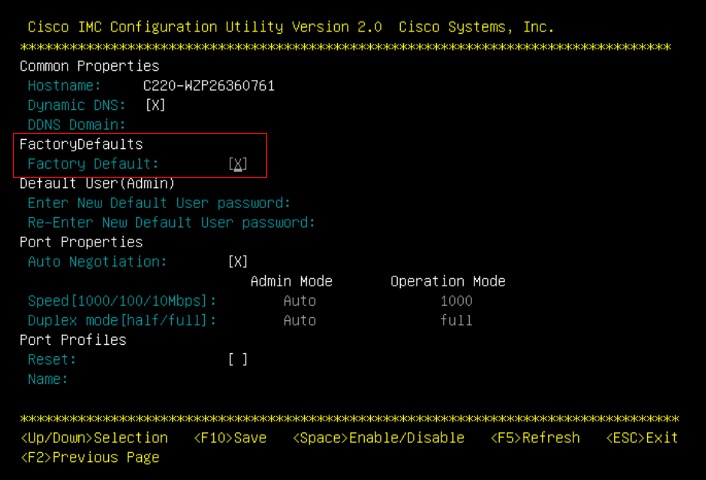 統合UCS Cシリーズサーバのスタンドアロンモードへの設定 - Cisco