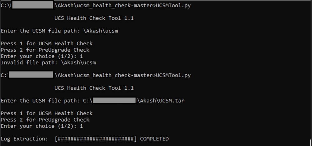 UCSM Health and Pre-Upgrade Check Toolの実行 - Cisco