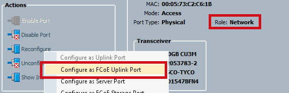 UCS FCoE-installatievoorbeeld voor uplinks - Cisco