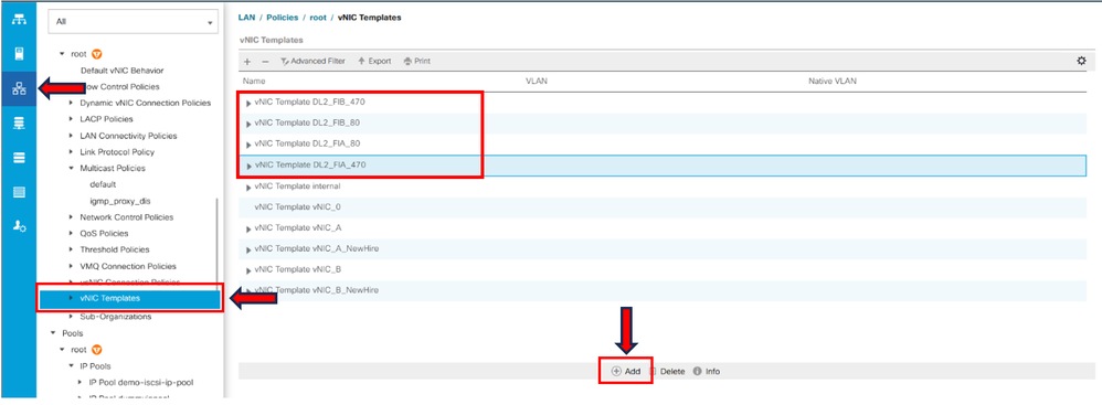 Configuración de la capa 2 desconectada en UCS Manager - Cisco