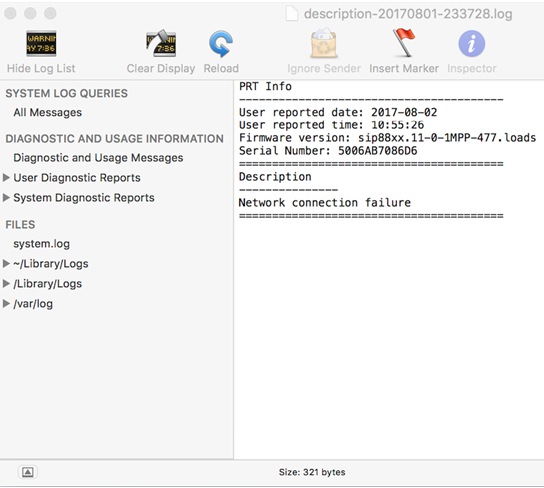 Report Phone Issues on the Cisco IP Phone 8800 Series Multiplatform ...