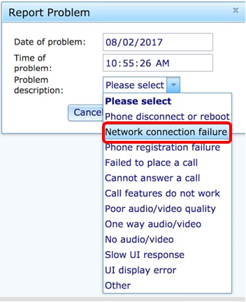Report Phone Issues on the Cisco IP Phone 8800 Series Multiplatform ...