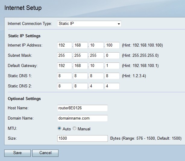 RV215W上的廣域網(WAN)配置 - Cisco