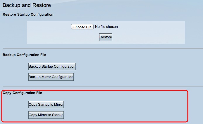 Backup and Restore Settings on RV016, RV042, RV042G and RV082 VPN ...