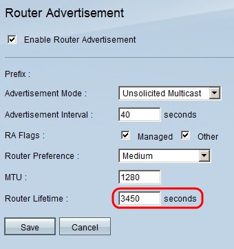 RV016、RV042、RV042G和RV082 VPN路由器上的路由器通告配置 - Cisco
