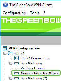إعداد عميل VPN ل GreenBow IPsec واستخدامه للاتصال بموجهات RV160 و RV260 - Cisco