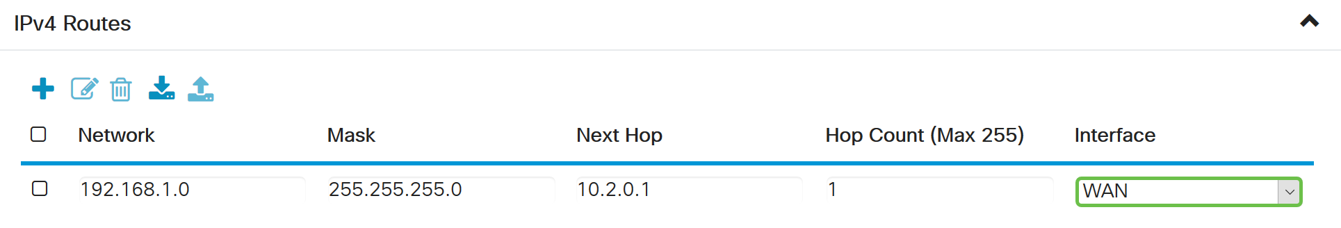 Configurazione del routing statico su RV160 e RV260 - Cisco