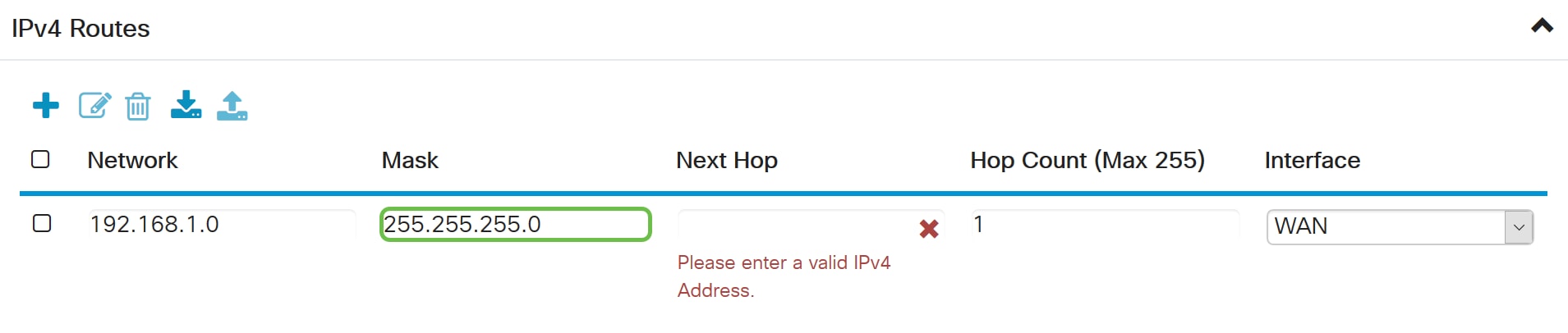 Configurazione del routing statico su RV160 e RV260 - Cisco