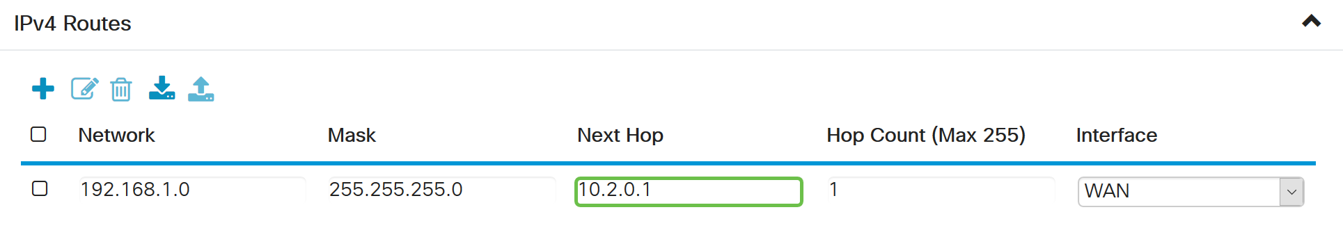 Configurazione del routing statico su RV160 e RV260 - Cisco