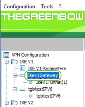 إعداد عميل VPN ل GreenBow IPsec واستخدامه للاتصال بموجهات RV160 و RV260 - Cisco