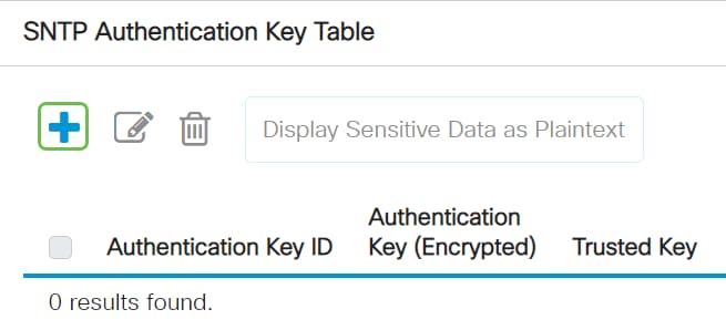 تكوين إعدادات مصادقة SNTP على محول Cisco Business 250 أو 350 Series Switch - Cisco