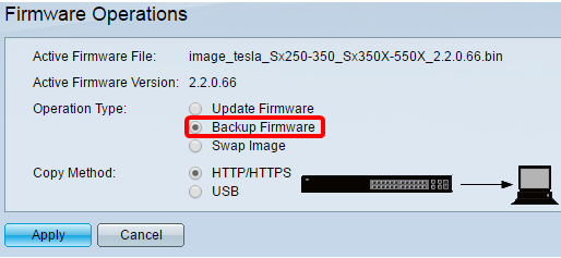 스위치에서 펌웨어 백업 및 복원 또는 교체 Cisco