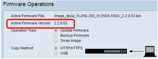 스위치에서 펌웨어 백업 및 복원 또는 교체 Cisco