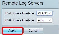 스위치에 원격 로그 서버 구성 - Cisco