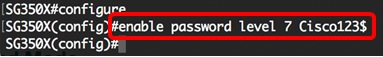Configure Password Settings on a Switch through the Command Line ...
