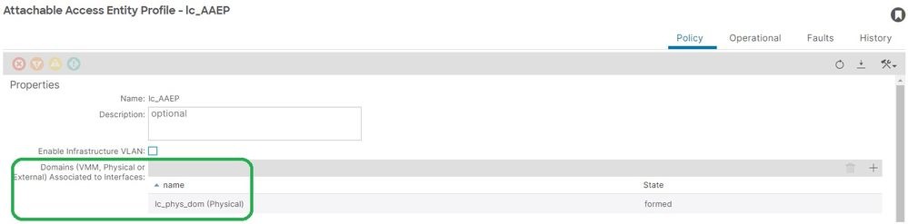 주소 Aci 결함 코드 F0467 문제 해결 Invalid Vlan Invalid Path Encap Already In Use Cisco