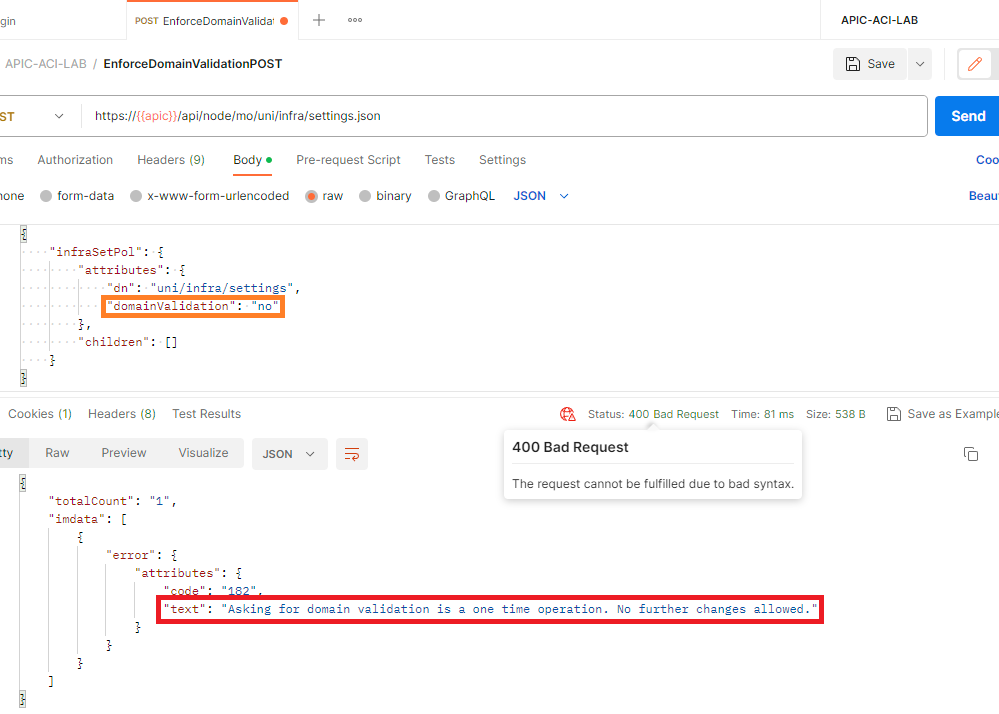 Aci Enforce Domain Validation 이해 Cisco