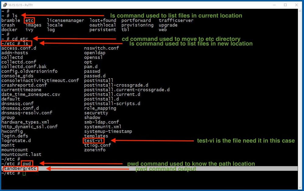 使用Vi编辑器验证Expressway文件 - Cisco
