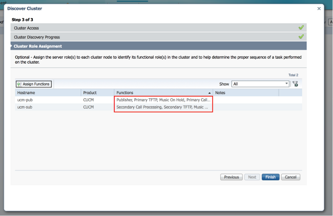Prime Collaboration 구축을 통해 CUCM/CUC/CUPS 업그레이드 - Cisco