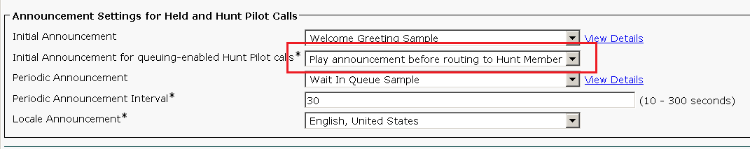 CUCM-native Call Queuing-functie configureren - Cisco