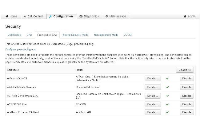 Collaboration Edge Tc 기반 엔드포인트 컨피그레이션 예 Cisco