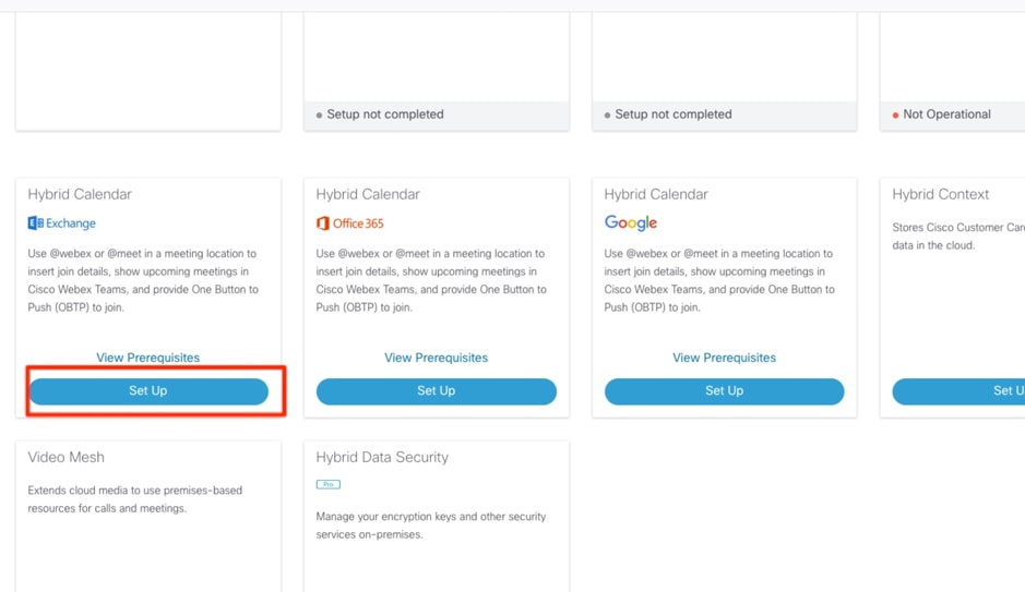 Configuración de Hybrid Calendar Service con Microsoft Exchange para ...