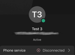 Resolución de problemas de servicios del teléfono desconectados en ...