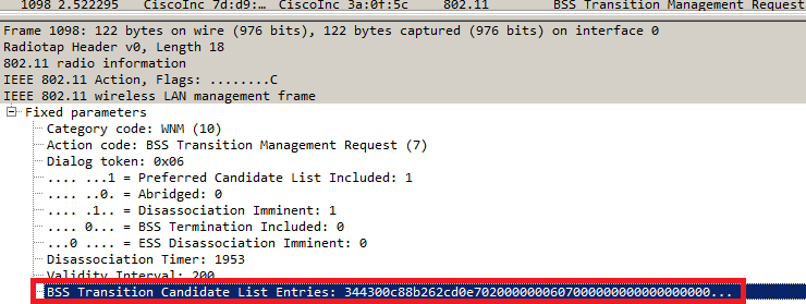 AireOS WLC의 802.11v BSS(Basic Service Set) - Cisco