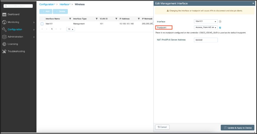LSCを使用したPEAPまたはEAP-TLS用のAPでの802.1Xの設定 - Cisco