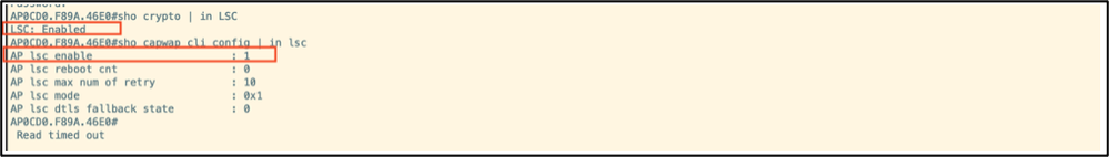 LSCを使用したPEAPまたはEAP-TLS用のAPでの802.1Xの設定 - Cisco