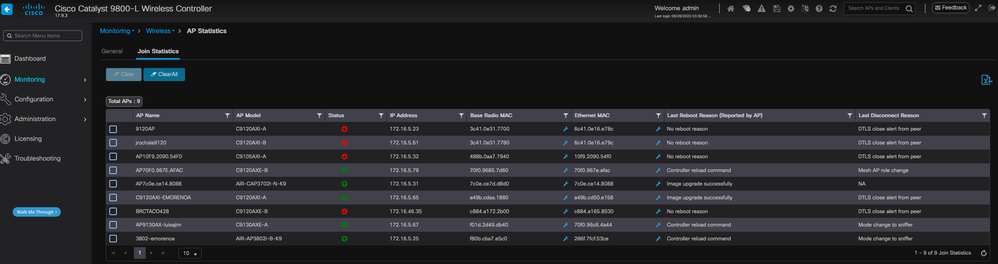 Catalyst 9800 WLCでのAP加入プロセスについて - Cisco