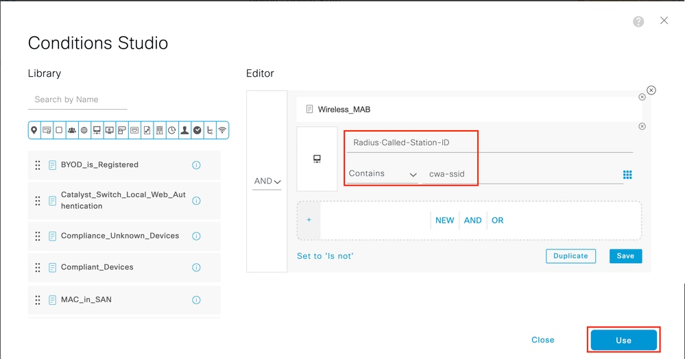 Catalyst 9800 WLC 및 ISE에서 CWA(Central Web Authentication) 구성 - Cisco