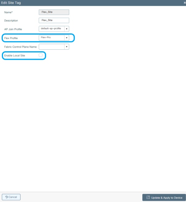 在Catalyst 9800 WLC上配置带有身份验证的FlexConnect - Cisco
